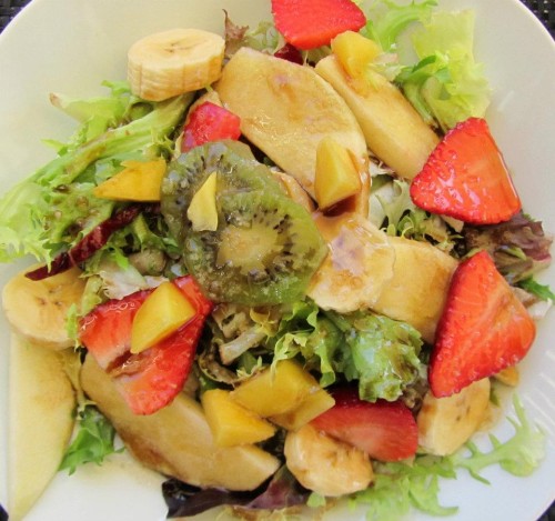 Amanida de fruites amb vinagreta de mel | Recepta de cuina de Jordi ...